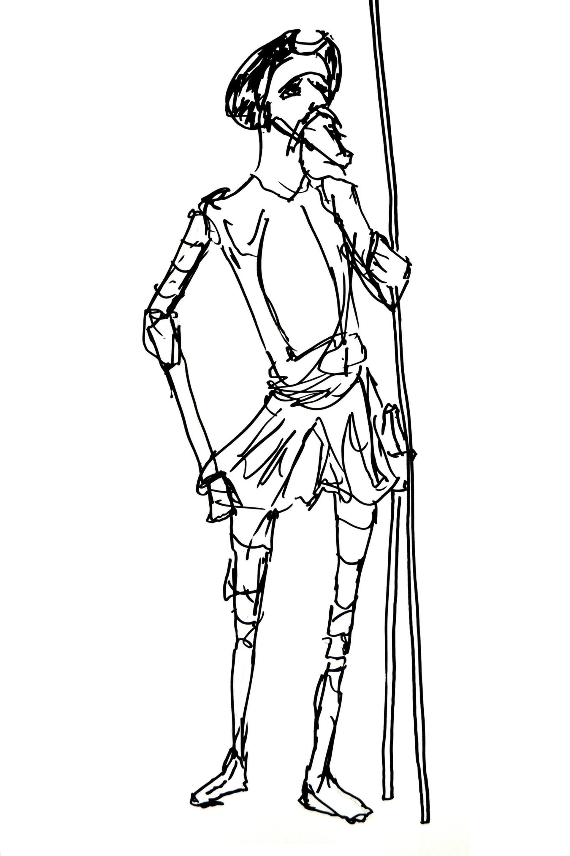 Дон кихот раскраска - 71 фото