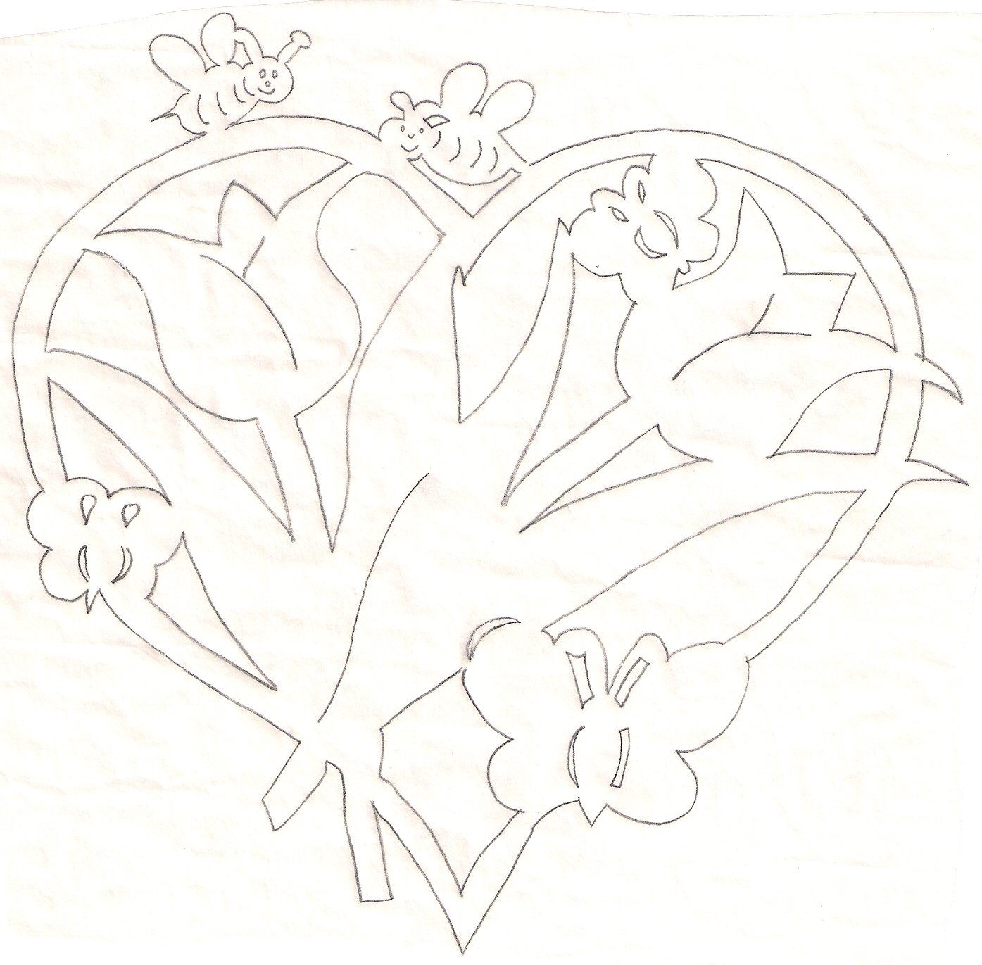 Весенние вытынанки шаблоны - 81 фото